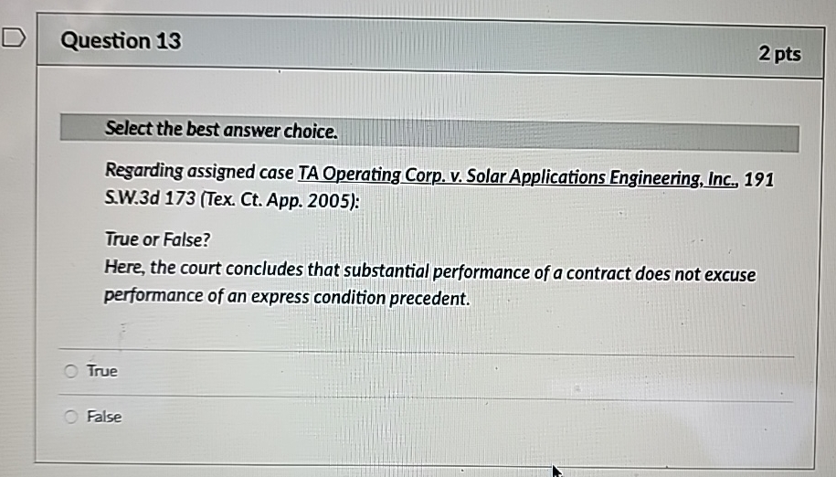 Solved Question 132 ﻿ptsSelect the best answer | Chegg.com
