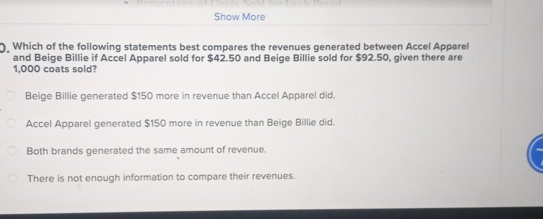 Solved Which of the following statements best compares the | Chegg.com