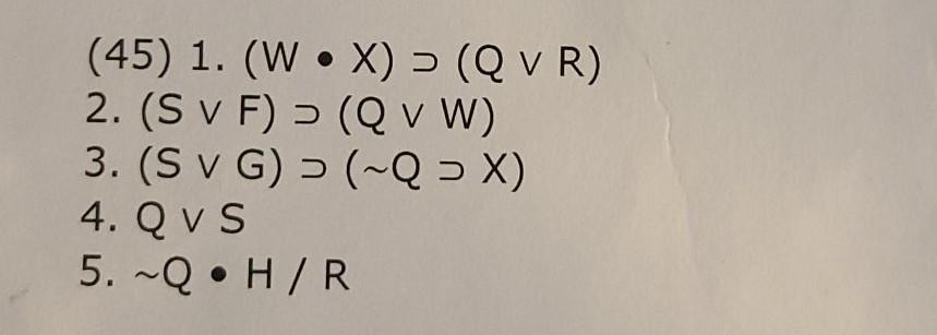Solved 8 Rules of Implication Homework Exercise 3 This | Chegg.com