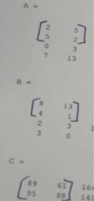 Solved write assembly language code that perfroms a 2 by 2 | Chegg.com