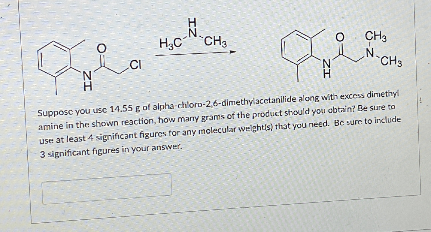 Solved Suppose you use 14.55g ﻿of | Chegg.com