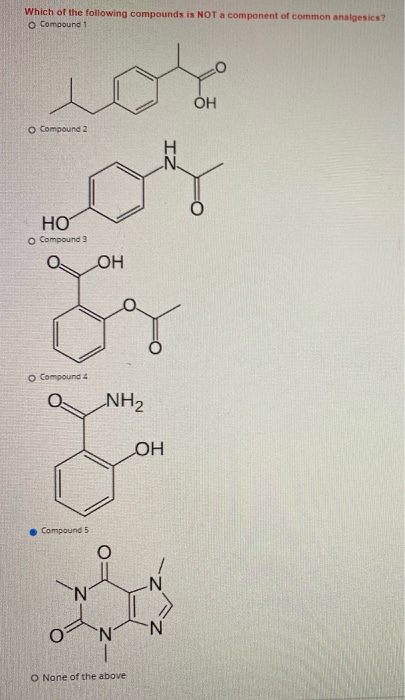 Solved Which of the following compounds is NOT a component | Chegg.com