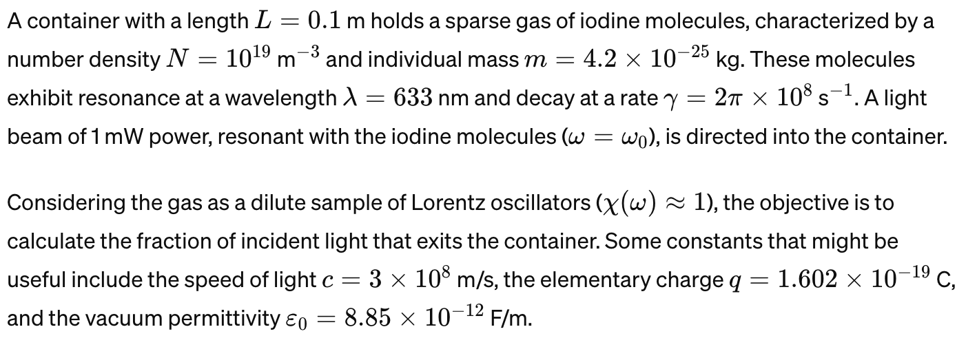 Solved A container with a length =0.1L=0.1 ﻿m holds a | Chegg.com