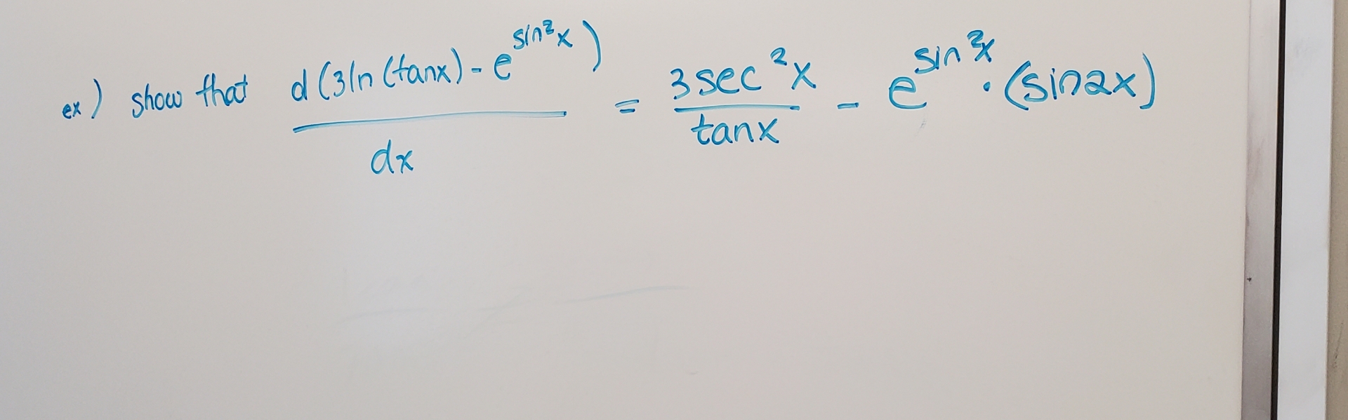 Solved ex) ﻿show that | Chegg.com