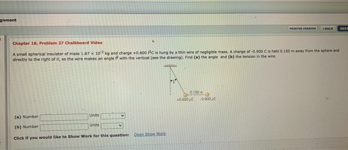 Solved nent PRINTER VERSION 4 BACK NEXT Chapter 18, Problem | Chegg.com