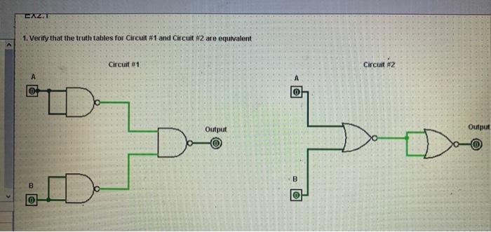 Solved a) complete the truth table for each of the circuits | Chegg.com