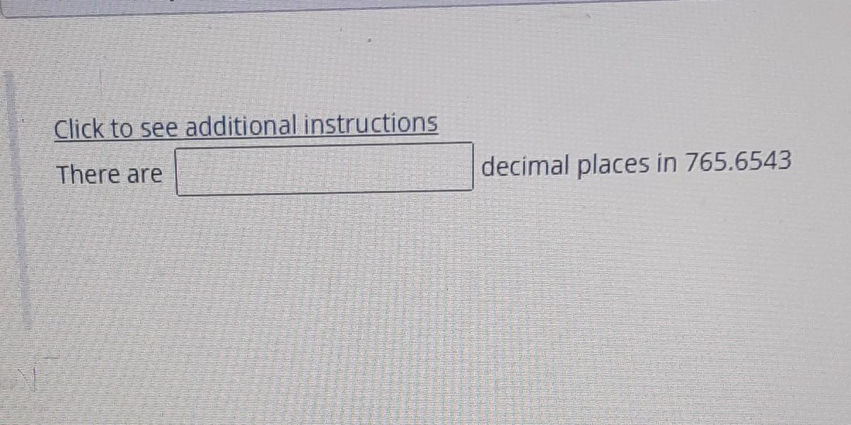 Solved Click to see additional instructions There are | Chegg.com