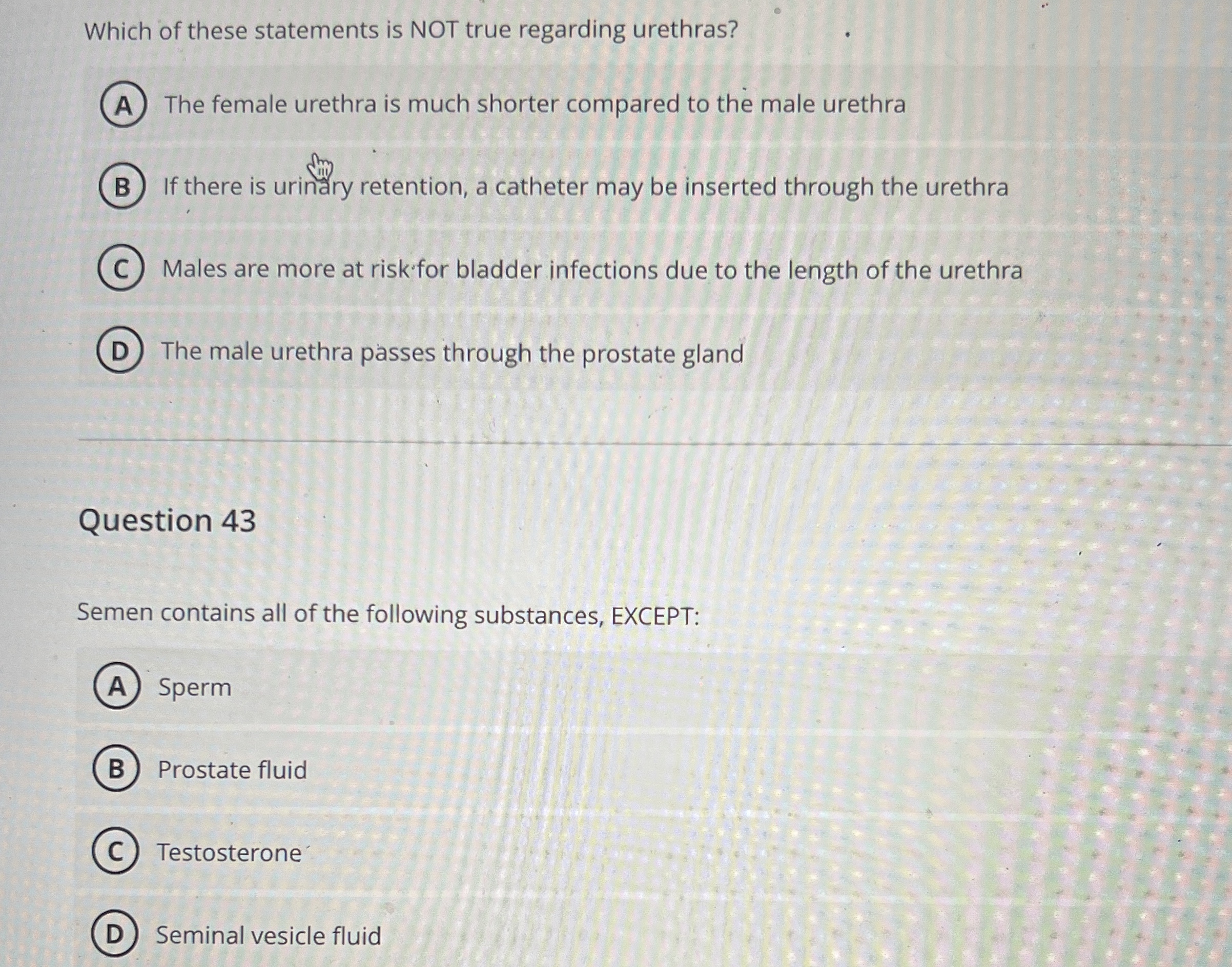 Solved Which of these statements is NOT true regarding | Chegg.com
