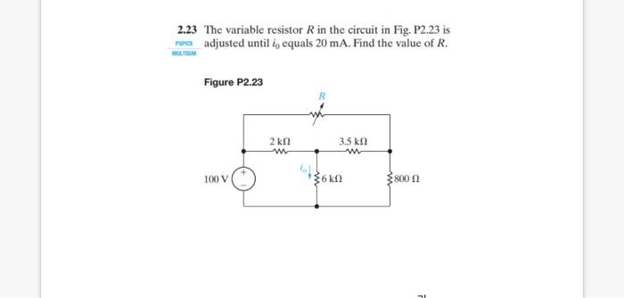 Solved 3.32 For the circuit in Fig. P3.32, calculate i1 and | Chegg.com