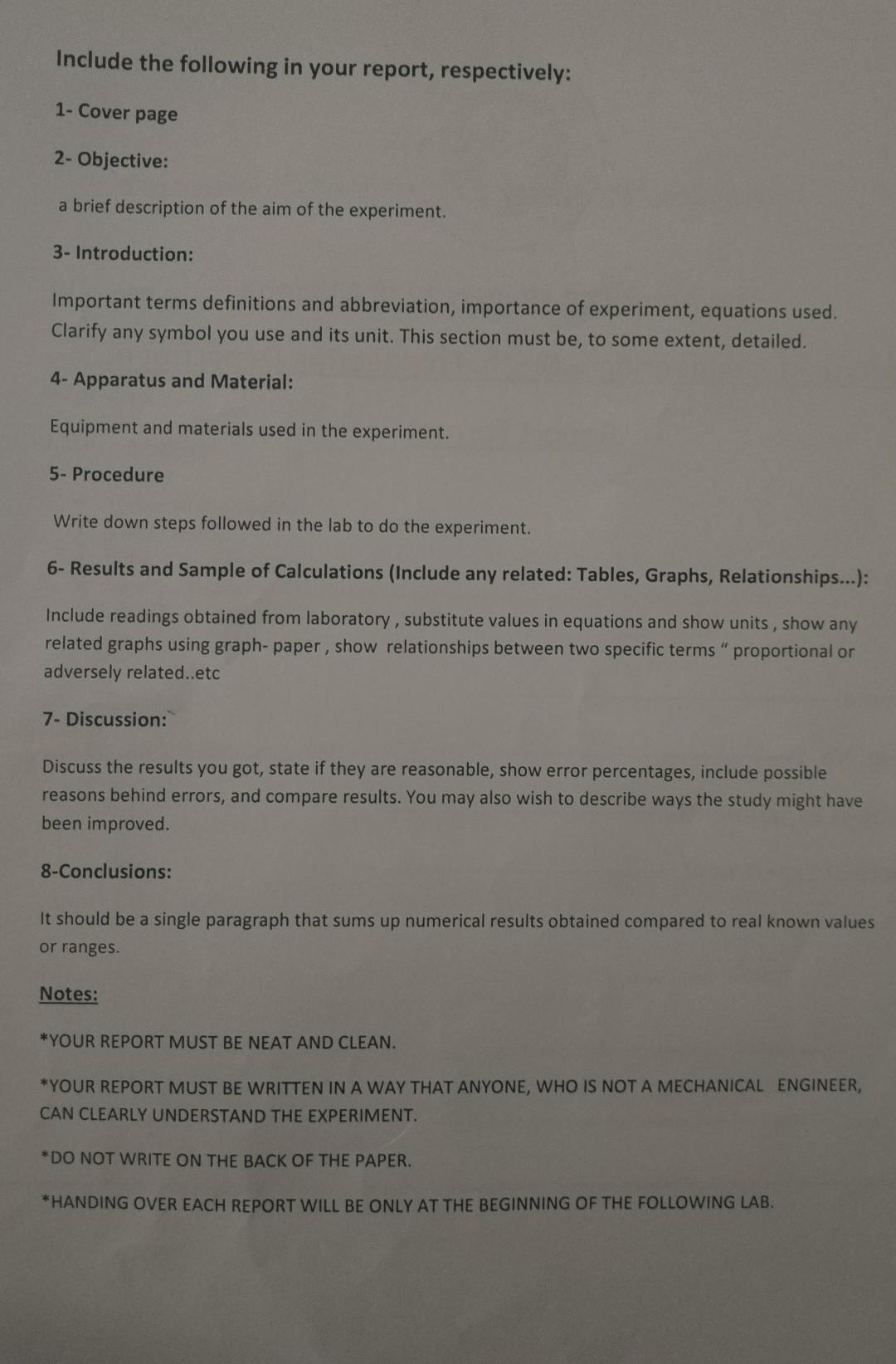 Dear, please read the experiment, complete the | Chegg.com