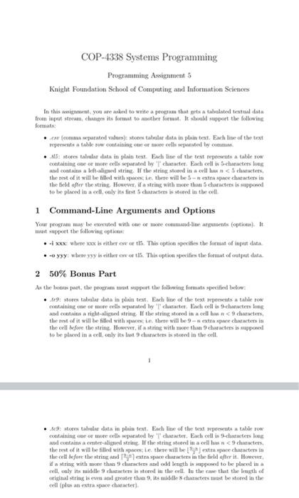 need help with the C code for this assigment! the | Chegg.com