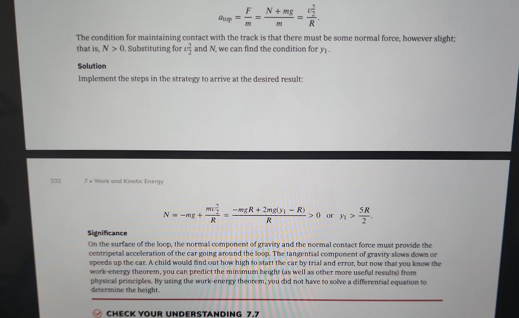 Solved CHECK YOUR UNDERSTANDING 7.7 Suppose the radius of | Chegg.com