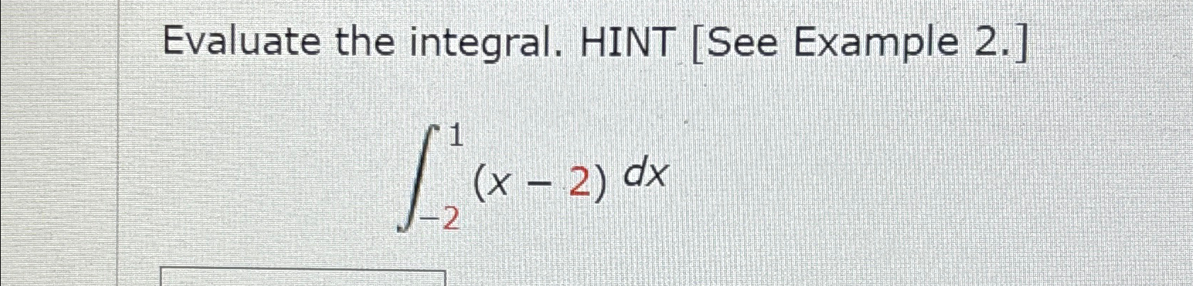 Solved Evaluate the integral. HINT [See Example | Chegg.com
