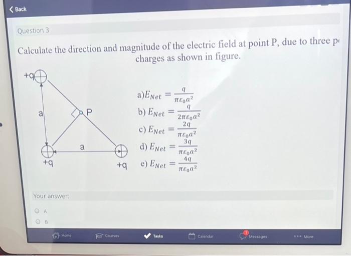 Solved Three point charges are located on a circular arc as | Chegg.com