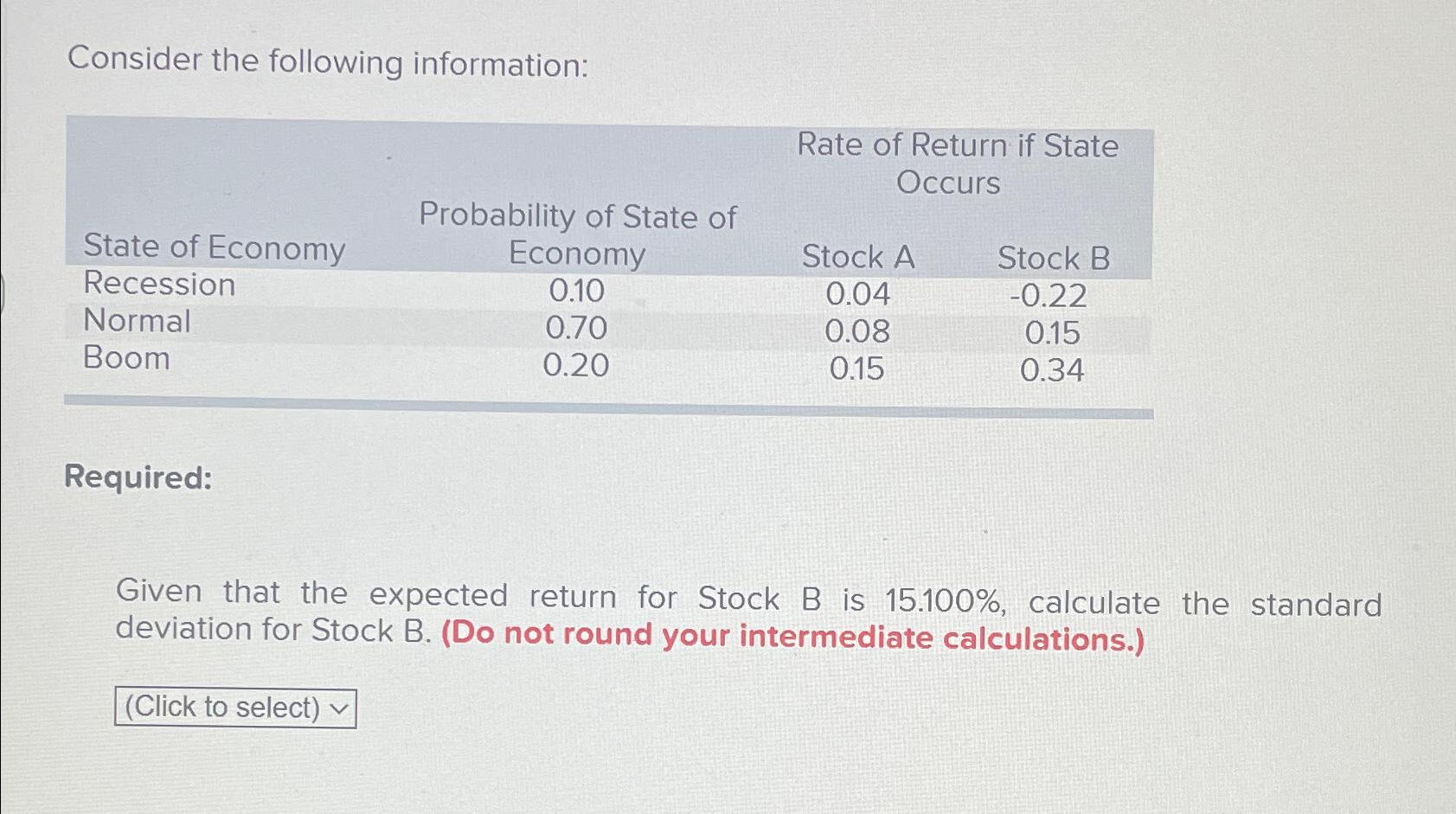 Solved Consider the following | Chegg.com