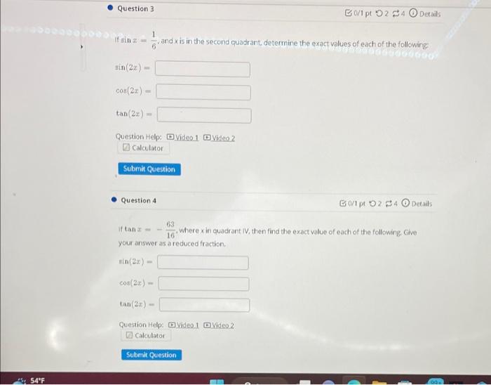 Solved Can the following 2 questions be answered correctly. | Chegg.com