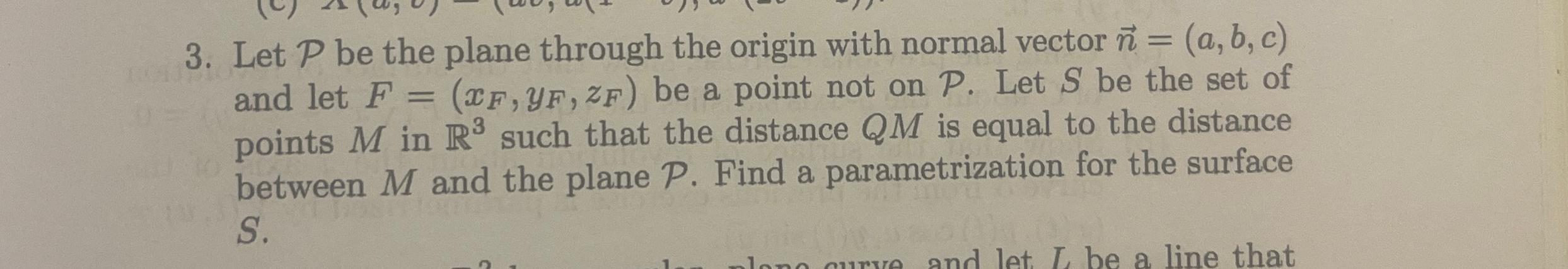 Solved Let P ﻿be the plane through the origin with normal | Chegg.com