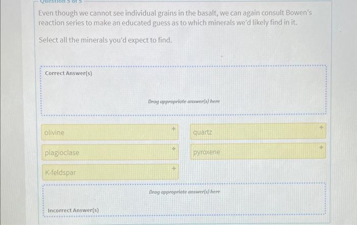 Solved Even though we cannot see individual grains in the | Chegg.com