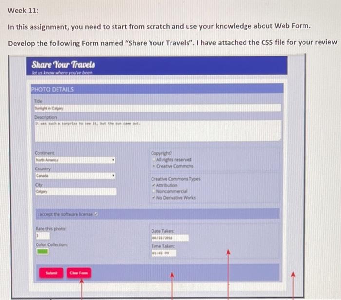 Solved Week 11: In this assignment, you need to start from | Chegg.com