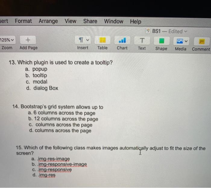Solved Zoom Add Page Insert Table Chart Text Shape Media | Chegg.com