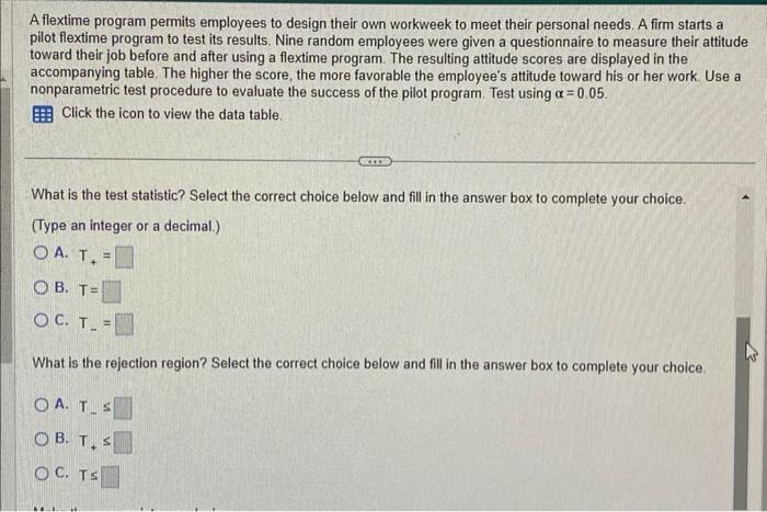 Solved A flextime program permits employees to design their | Chegg.com