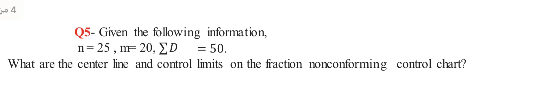 Solved Q5- ﻿Given the following | Chegg.com