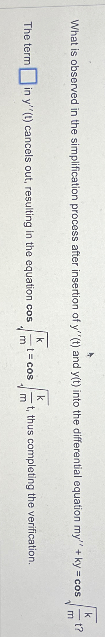 Solved What is observed in the simplification process after | Chegg.com