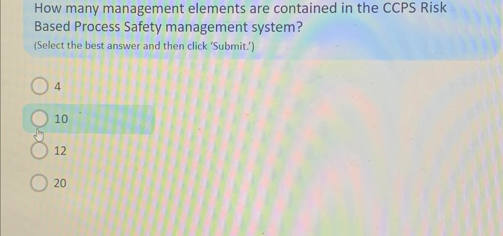 Solved How many management elements are contained in the | Chegg.com
