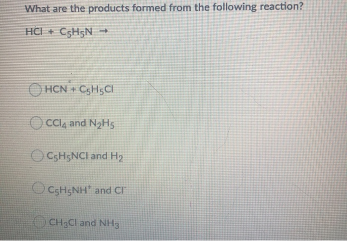 Solved What are the products formed from the following | Chegg.com