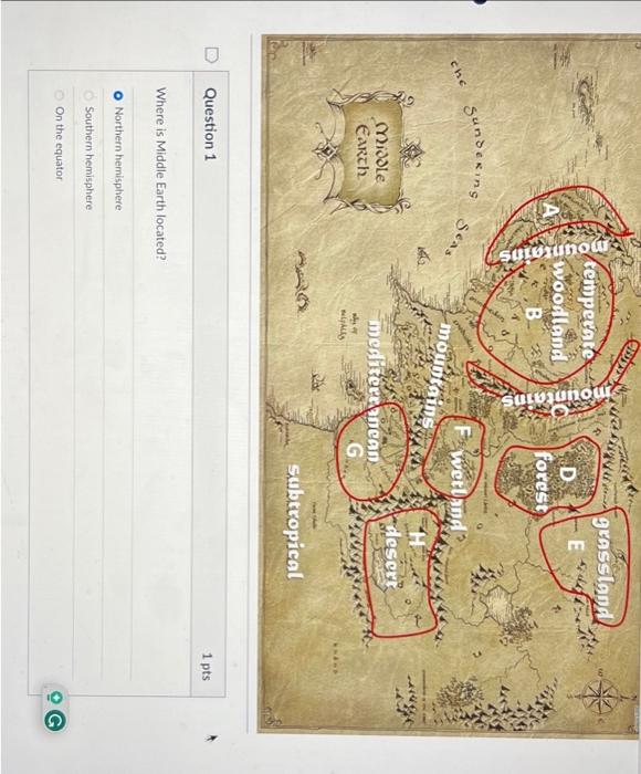 Solved the Sundering Middle Earth Question 1 FORLIndon A | Chegg.com