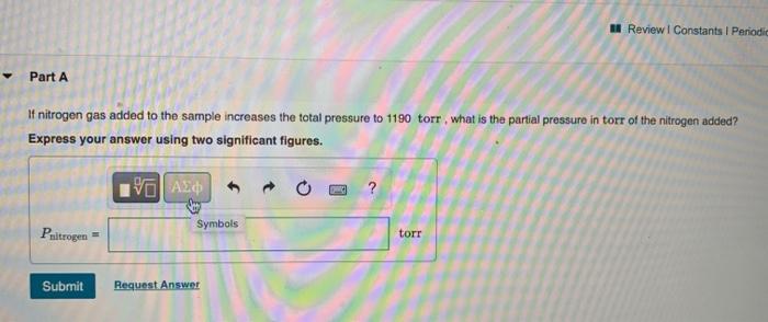 Solved A gas mixture contains oxygen and argon at partial | Chegg.com