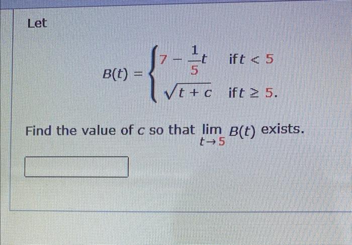 Solved Let 1 - - - + 5 ift 5. reto | Chegg.com