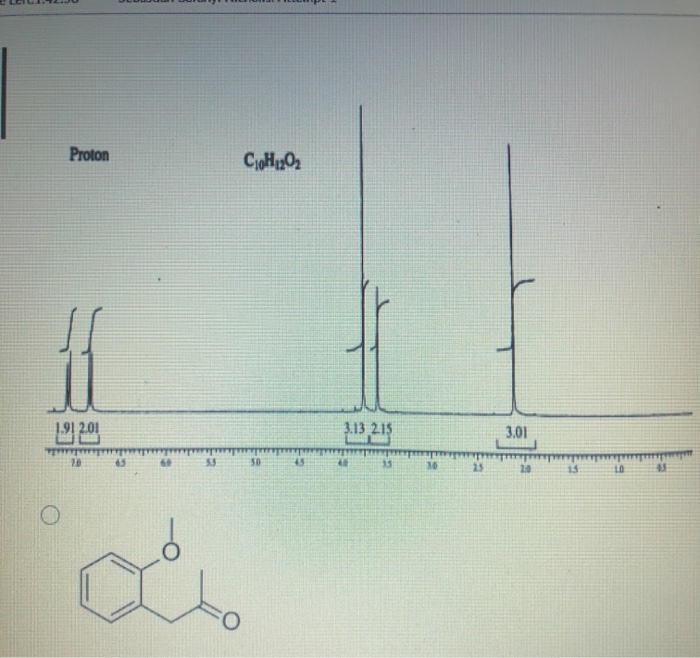 Solved The IR and proton NMR of an unkown C10H12O2 are | Chegg.com