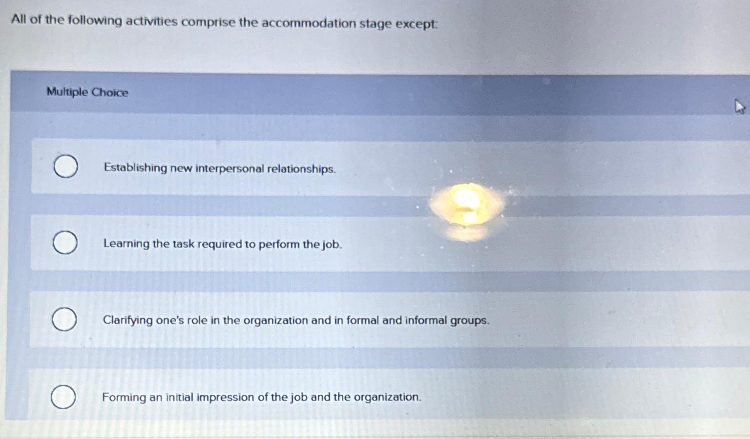 Solved All of the following activities comprise the | Chegg.com