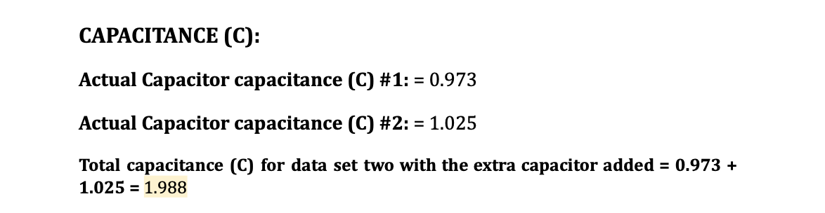 Solved C=1R ﻿cfit was used to calculate the data here. A | Chegg.com
