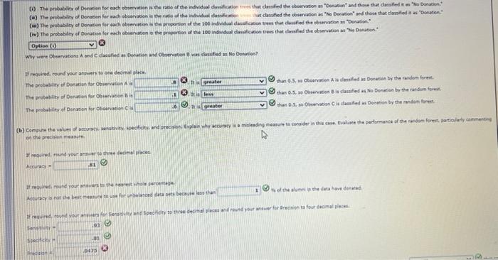 A university is applying classification methods in | Chegg.com