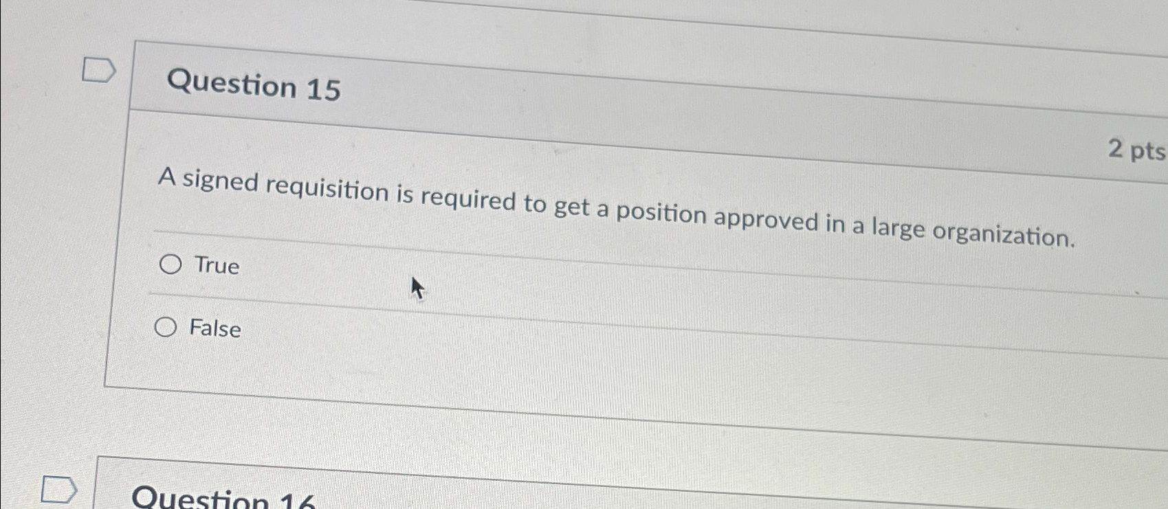 Solved Question 15A signed requisition is required to get a | Chegg.com