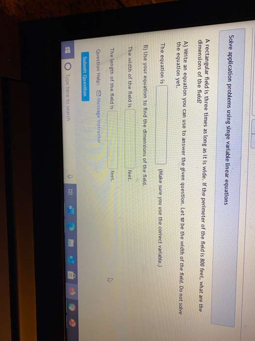 Solved Solve application problems using singe variable | Chegg.com