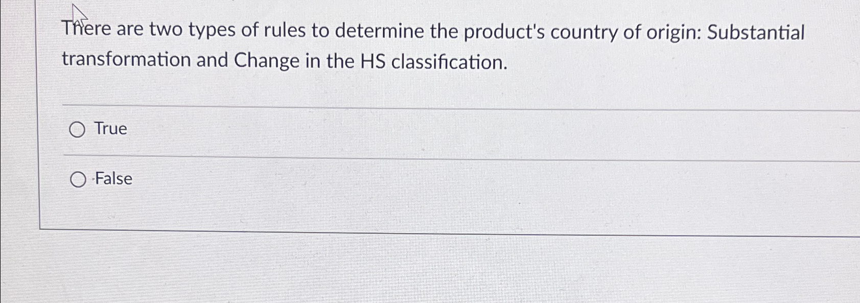 Solved There are two types of rules to determine the | Chegg.com