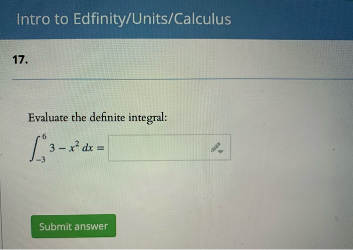 Solved PHYS-2326.00 Intro to Edfinity/Units/Calculus 14. | Chegg.com