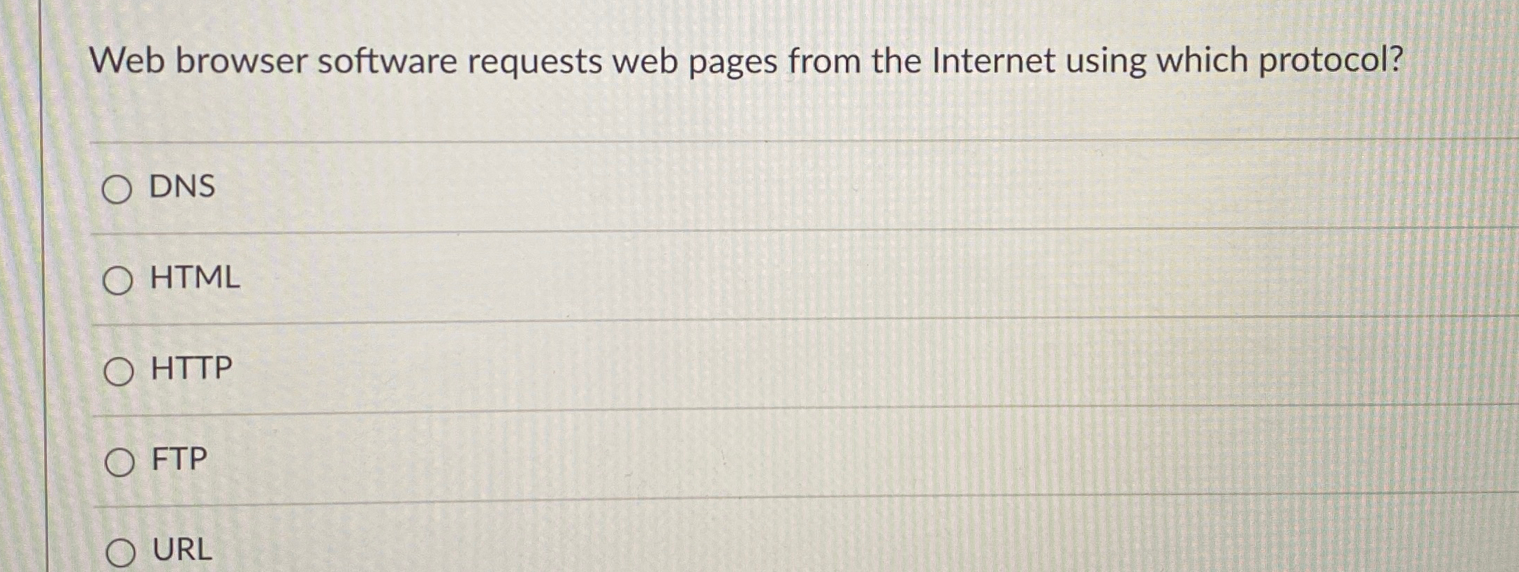 Solved Web browser software requests web pages from the | Chegg.com