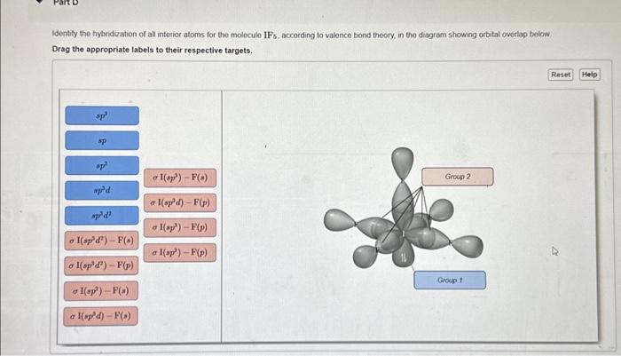 Solved Identify the hybridization of all interior atoms for | Chegg.com