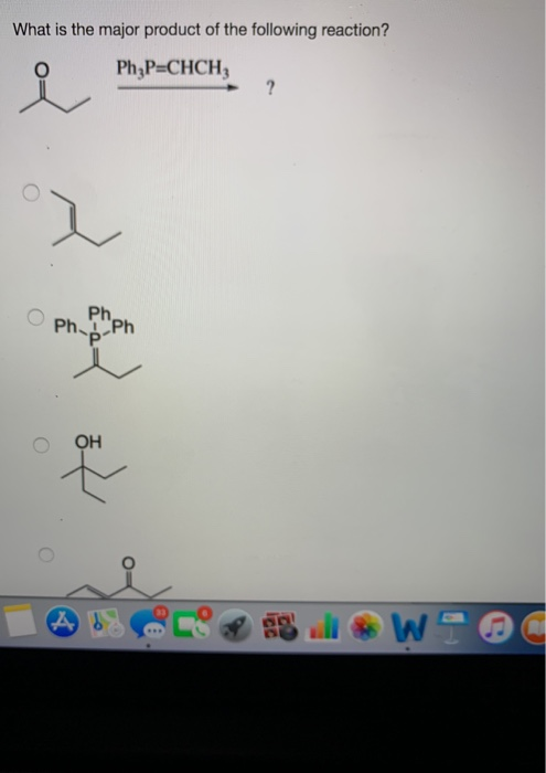 Solved What is the major product of the following reaction? | Chegg.com