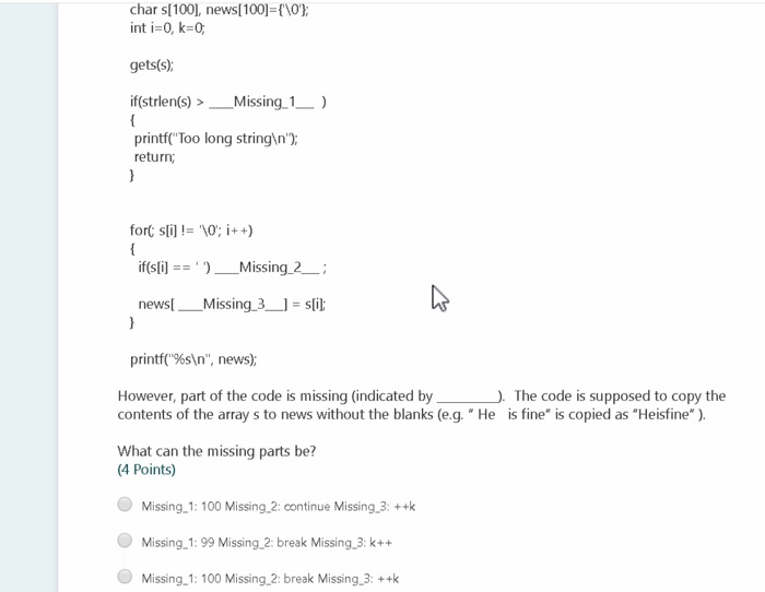 Solved 1 The Output Of The Following Code Is 24 Which Of Chegg solved-1-the-output-of-the-following-code-is-24-which-of-chegg