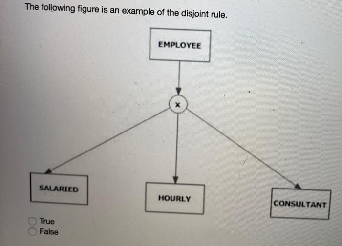 Solved The following figure is an example of the disjoint | Chegg.com