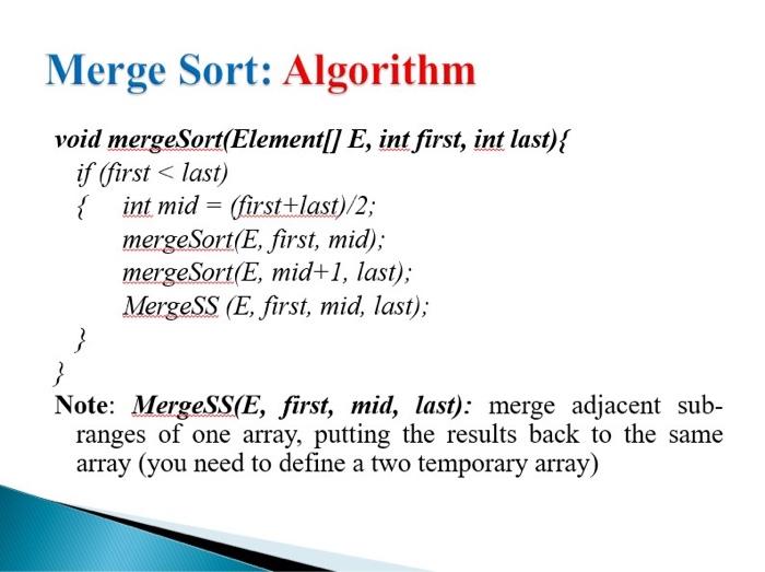 Solved Ex3. A Recursive solution of merge sort (25 points) | Chegg.com