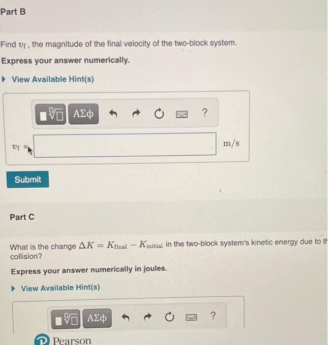 Solved Block 1, of mass m1 = 6.50 kg , moves along a | Chegg.com
