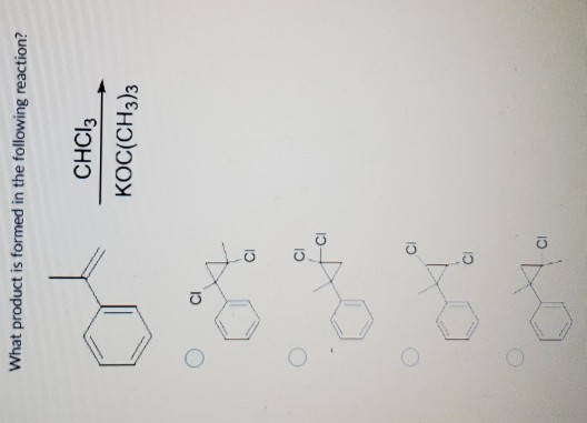 Solved What product is formed in the following reaction? | Chegg.com