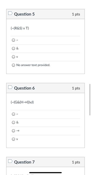 Solved What are the major operators in both formulas? This | Chegg.com