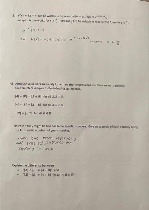 Solved Function Values 2not sure if i am answering the | Chegg.com